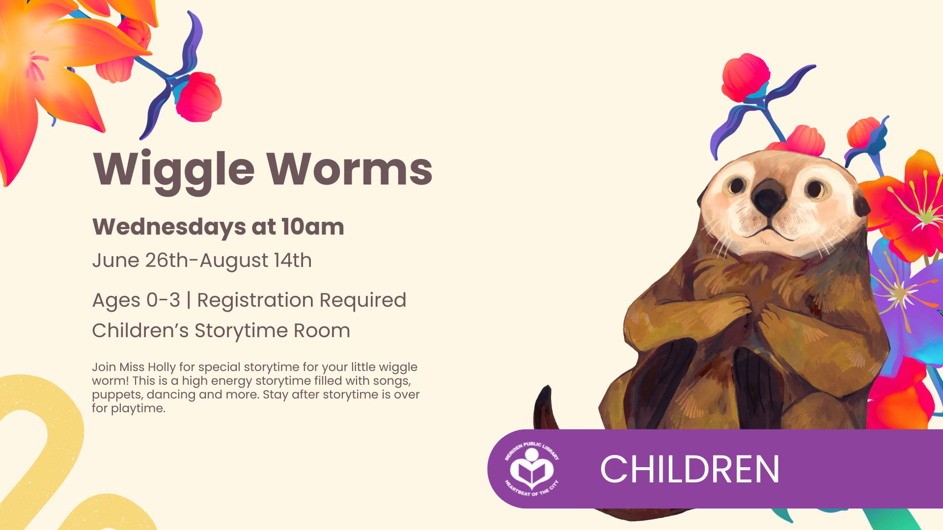 Jul 10 | Wiggle Worms | Meriden, CT Patch