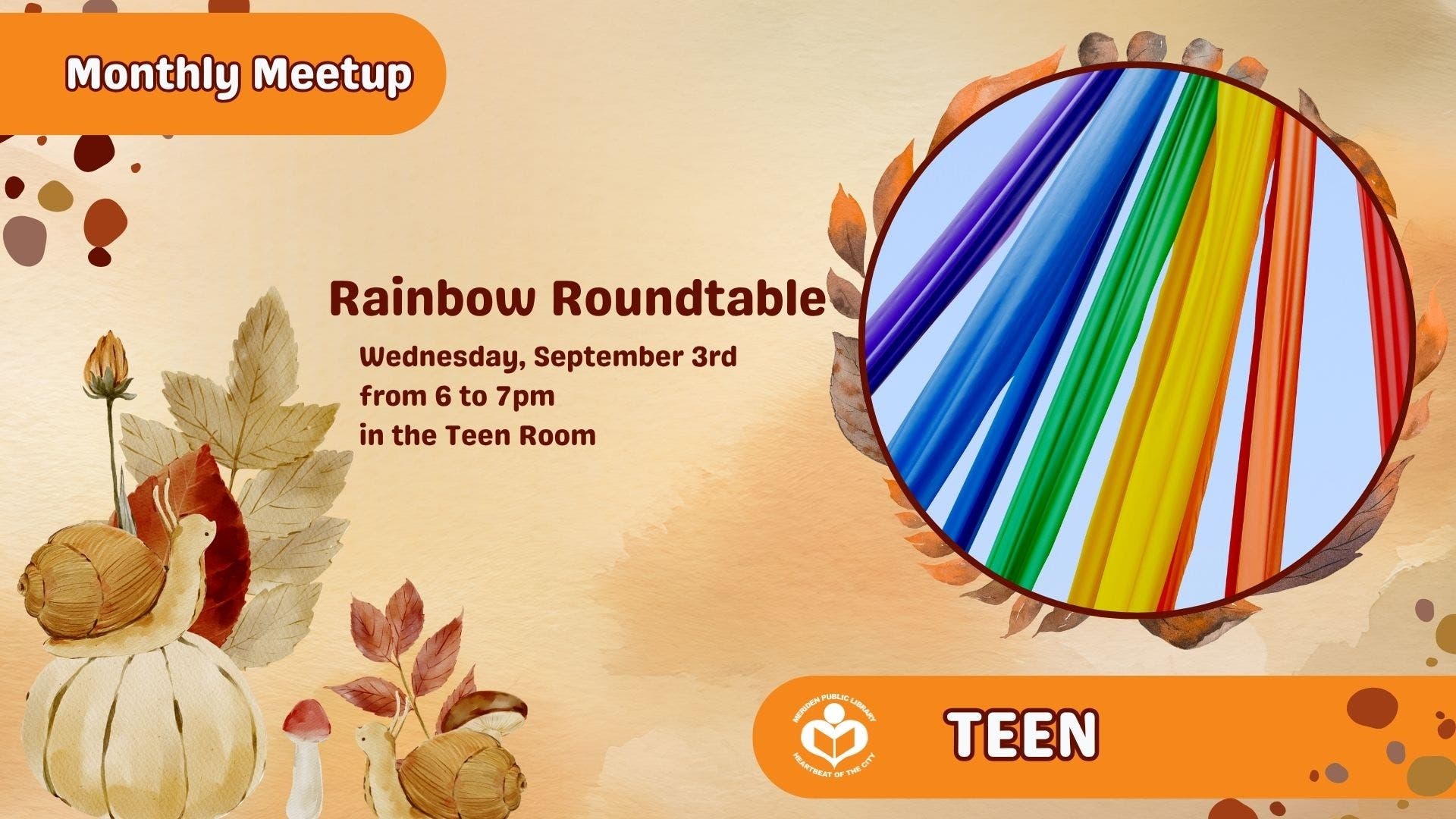 Sep 3 | Rainbow Roundtable | Meriden, CT Patch