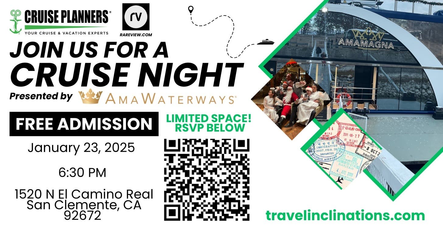 Jan 23 | AmaWaterways River Cruise Night | San Clemente, CA Patch