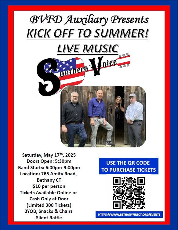 May 17 | BVFD Auxiliary Presents - KICK OFF TO SUMMER - LIVE MUSIC ...