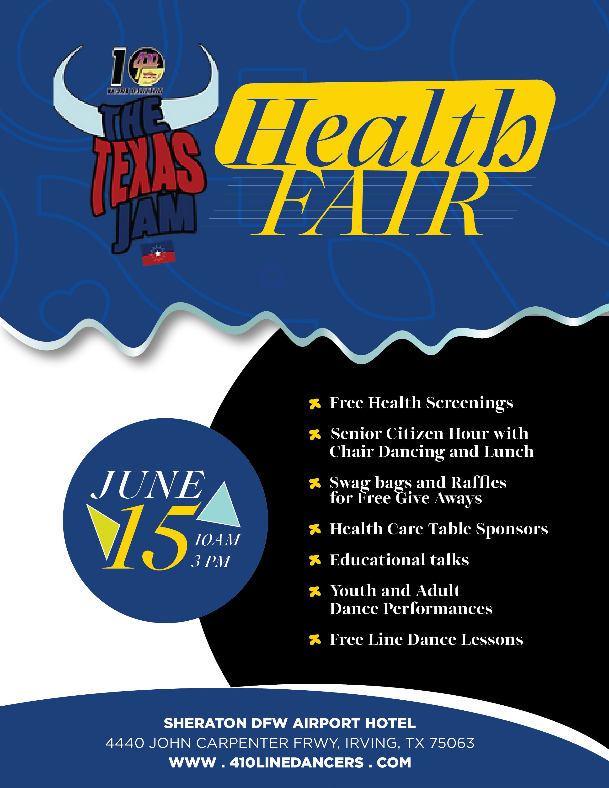 Jun 15 | Texas Jam Health Fair | Dallas, TX Patch