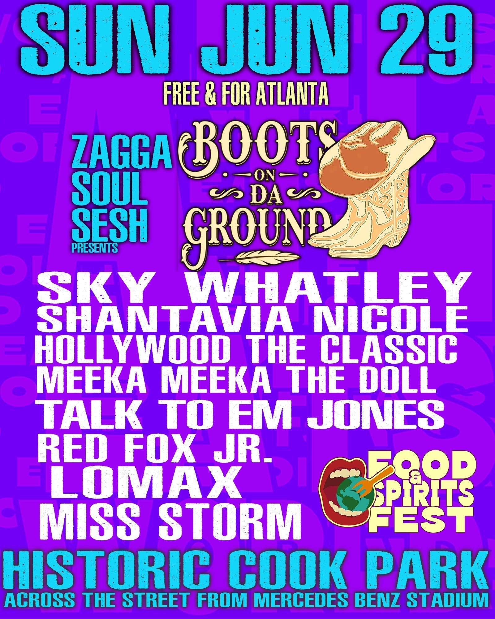 Jun 29 | International Food & Spirits Fest - Boots on da Ground ...