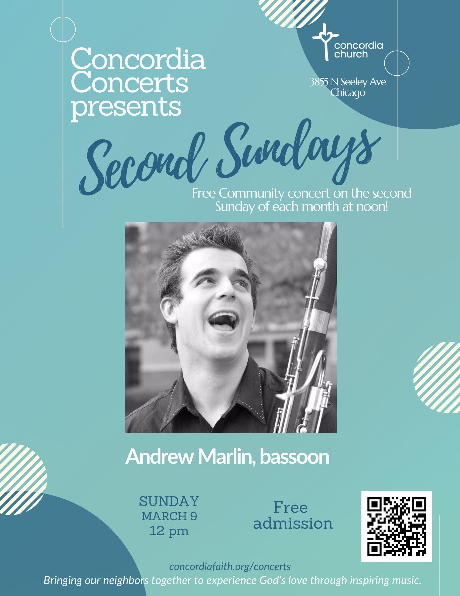 Mar 9 | FREE Concert: featuring Bassoonist Andrew Marlin on March 9 ...