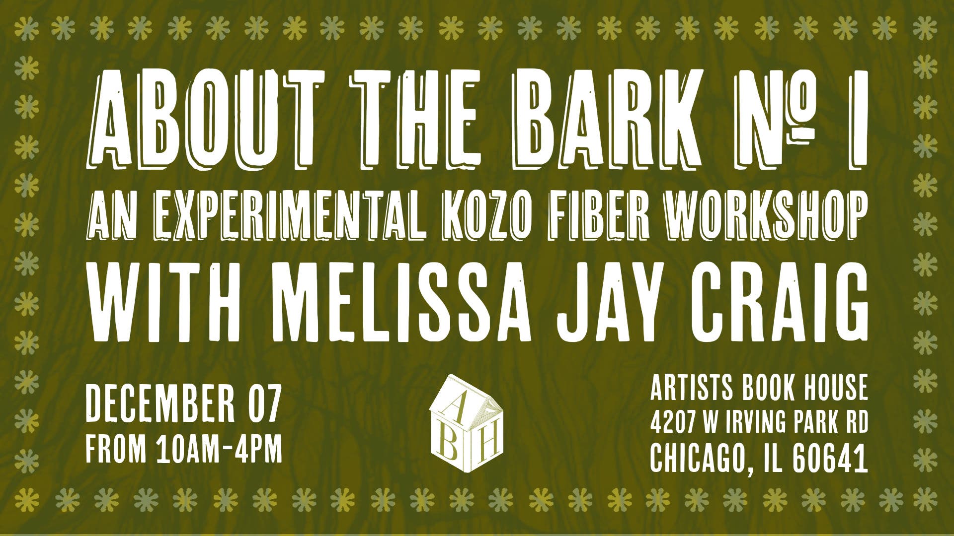 Dec 7 | About the Bark #1 with Melissa Jay Craig | Chicago, IL Patch
