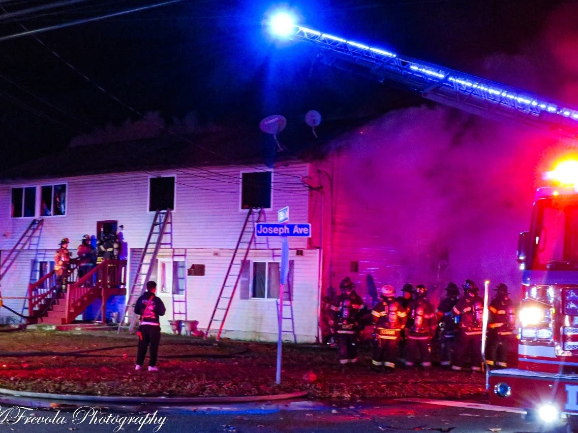 Firefighters Battle Blaze In Bay Shore Home: Police | Bay Shore, NY Patch