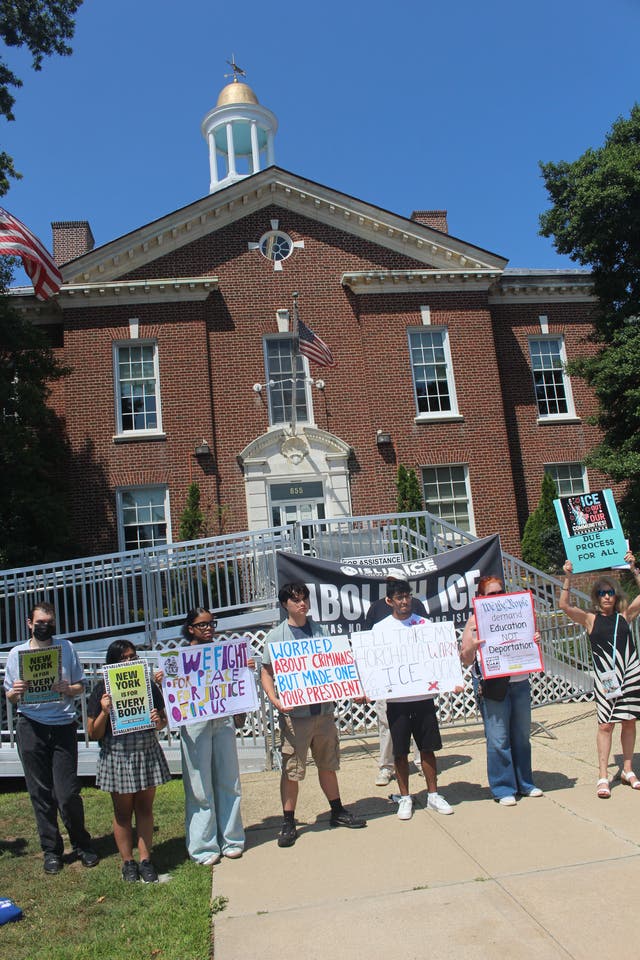 ICE Protest Demands End To Agent Training At LI Rifle Range: Photos ...