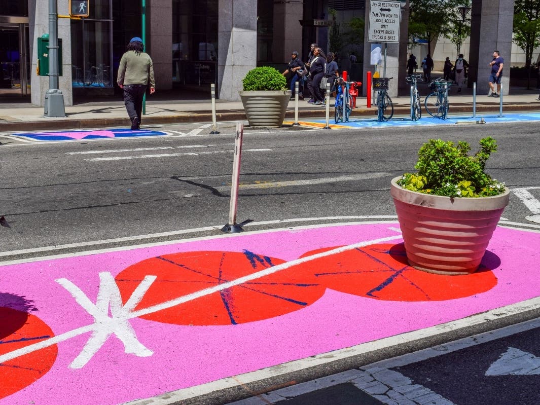 'Asphalt Art' Ground Murals Added To Downtown BK Shared Streets ...