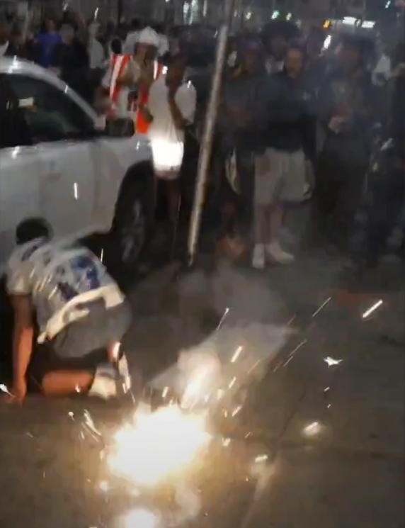 56 Taken Into Custody, 10 Officers Injured After Crowds Flood Streets ...