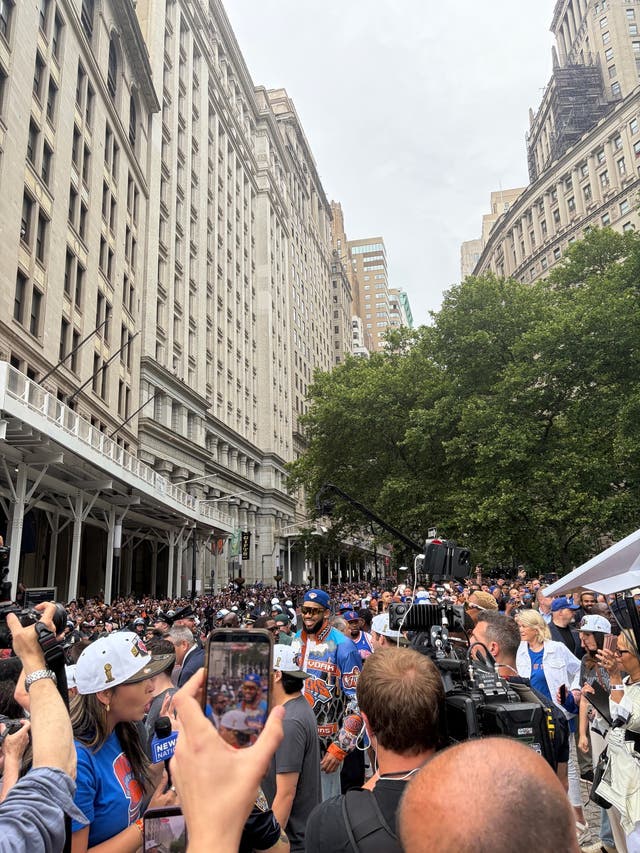 PHOTOS: Knicks Go Down 'Canyon of Heroes' In Historic Championship ...
