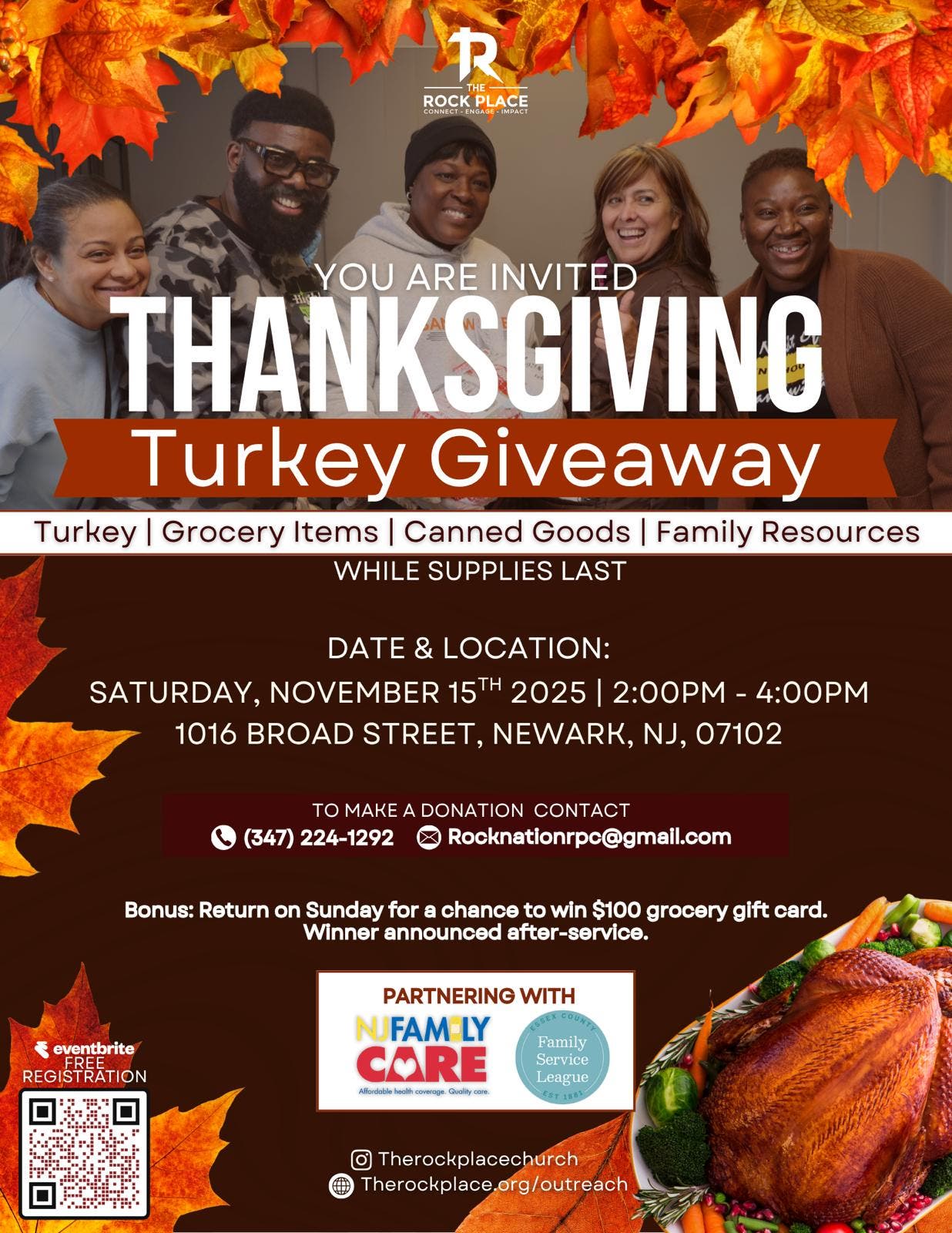 Nov 15 | FREE Thanksgiving Turkey Giveaway! (While Supplies Last ...