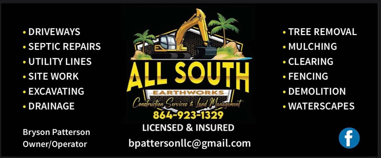 All South Earthworks. LLC. - Simpsonville, SC Patch