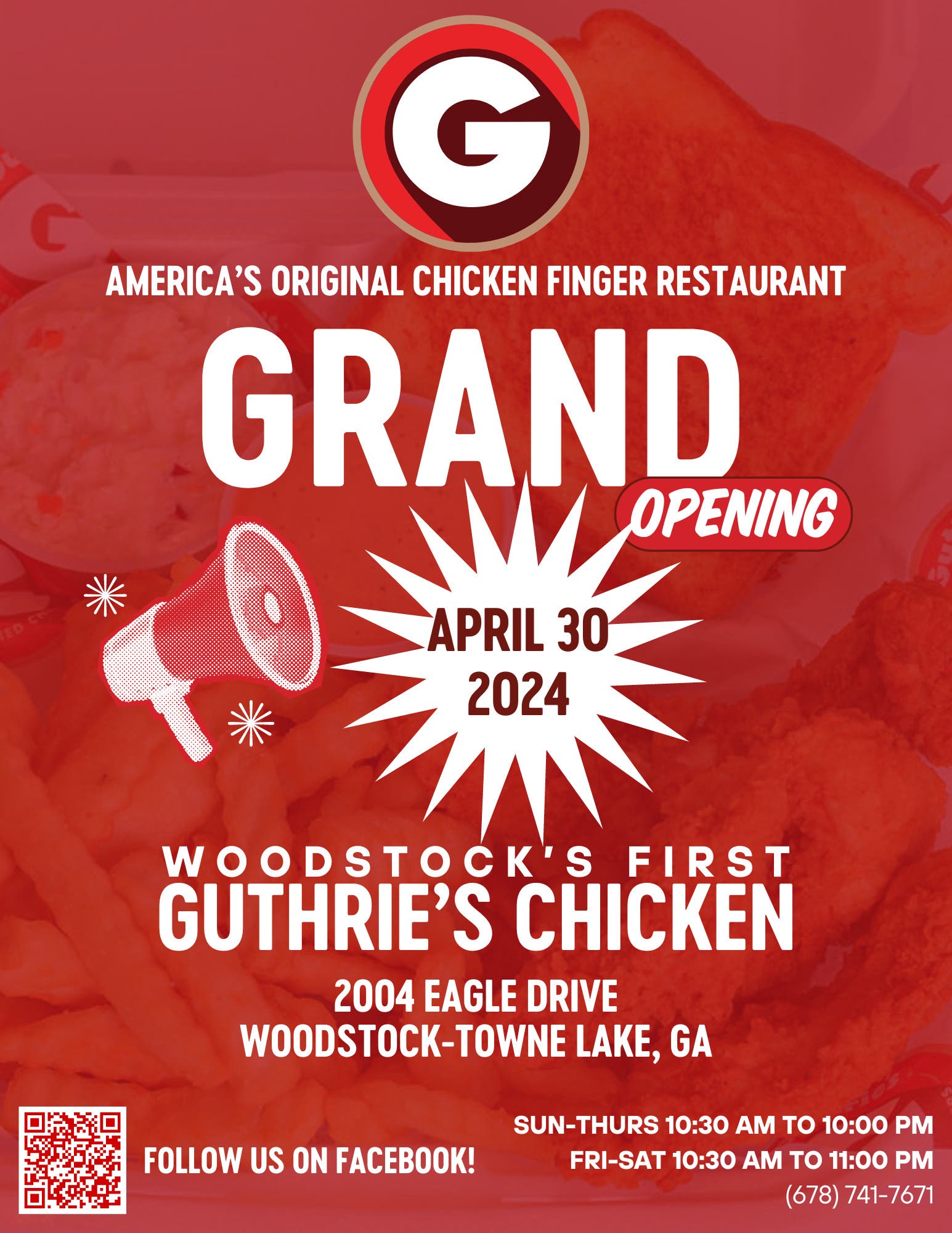 Apr 30 | Grand Opening of Guthrie's of Woodstock | Woodstock, GA Patch