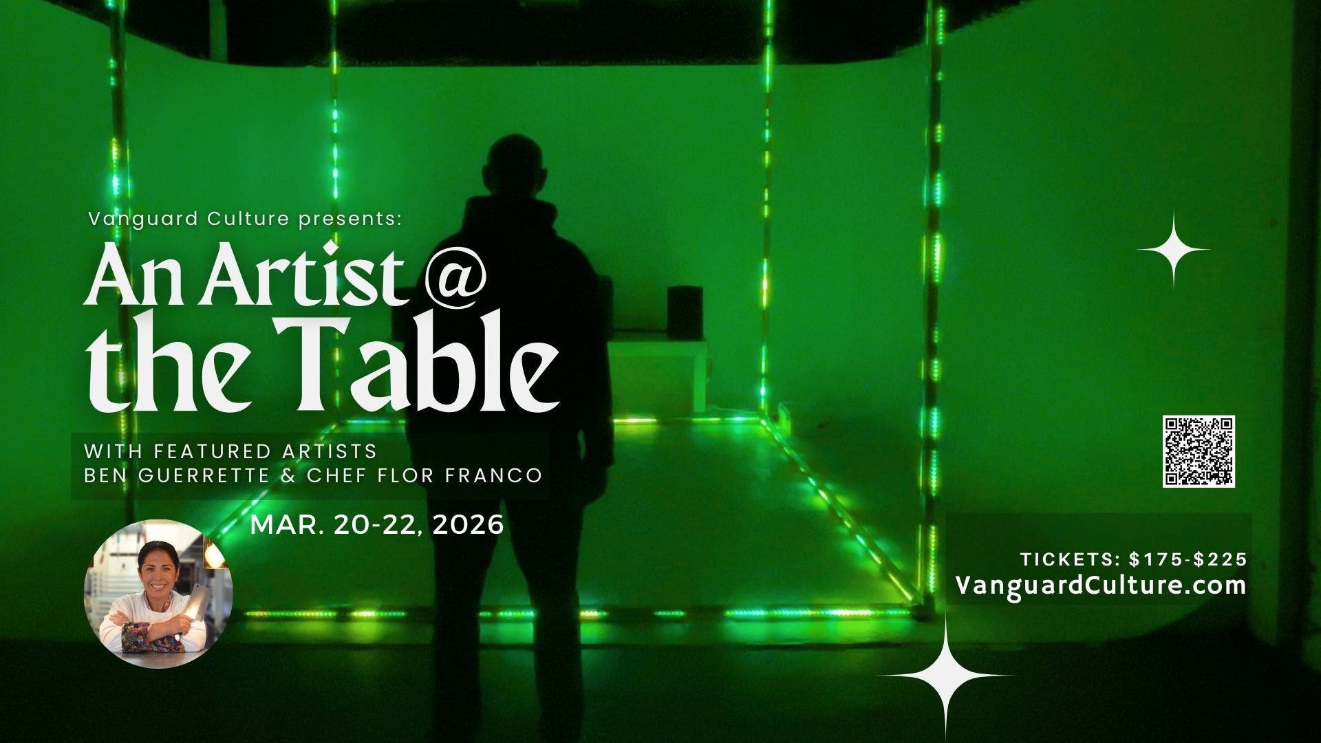 Mar 22 | An Artist @ the Table: Ben Guerrette & Chef Flor Franco ...