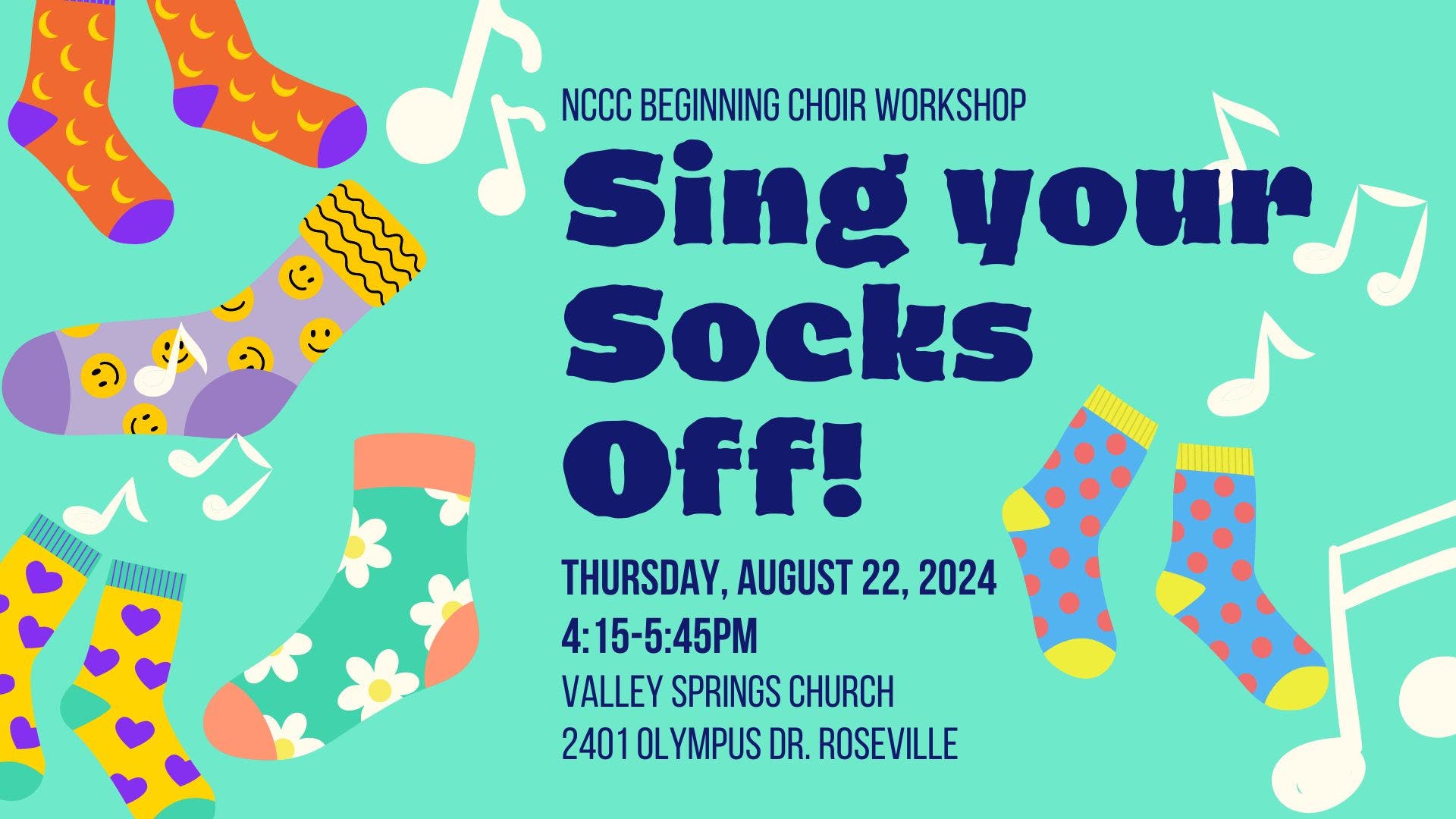 Aug 22 | Northern California Children's Chorus: Sing Your Socks Off ...