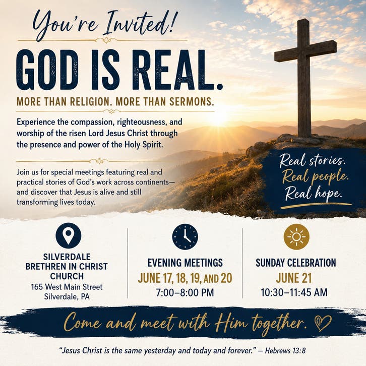Jun 18 | God Is Real. | Silverdale, PA Patch