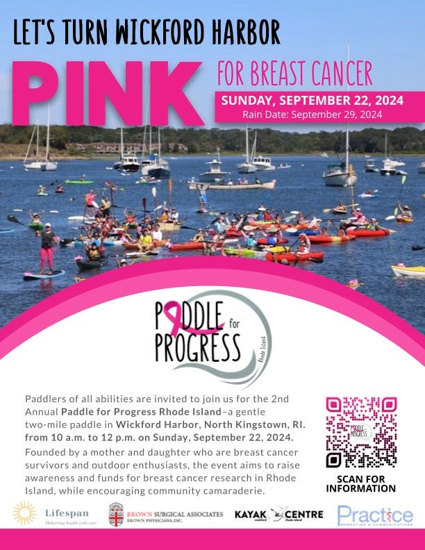 Sep 22 | Paddle for Progress: 2024 Paddle for Breast Cancer Research in ...