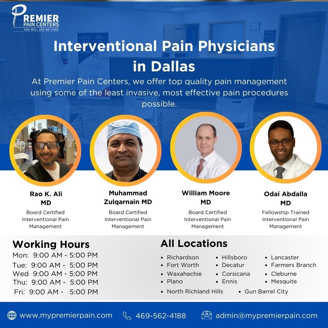 Premier Pain Centers - Dallas, TX Patch
