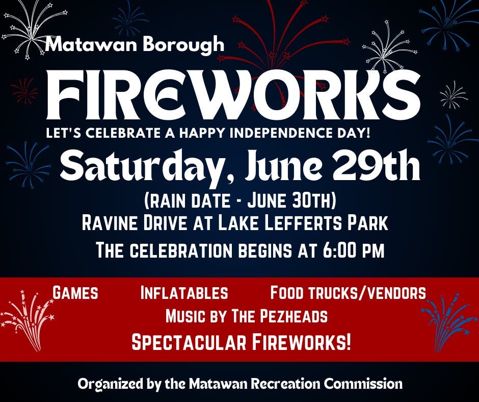 Matawan-Aberdeen Events Calendar for June 18, 2024 - Matawan-Aberdeen ...