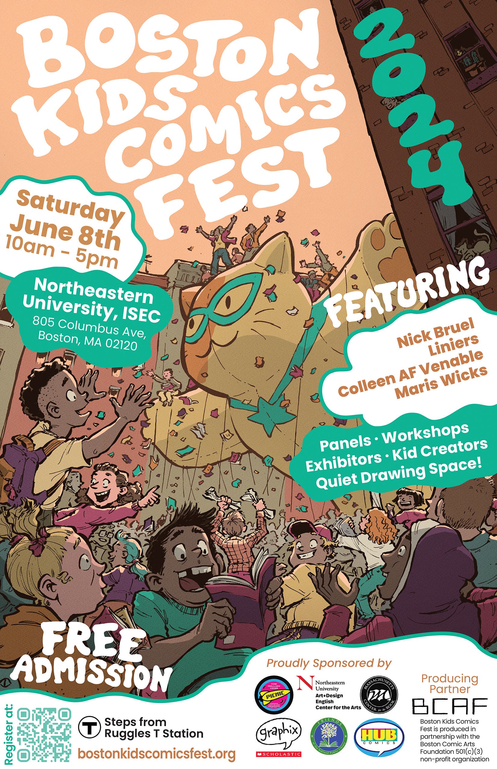 Jun 8 | Boston Kids Comics Fest 2024 | Boston, MA Patch
