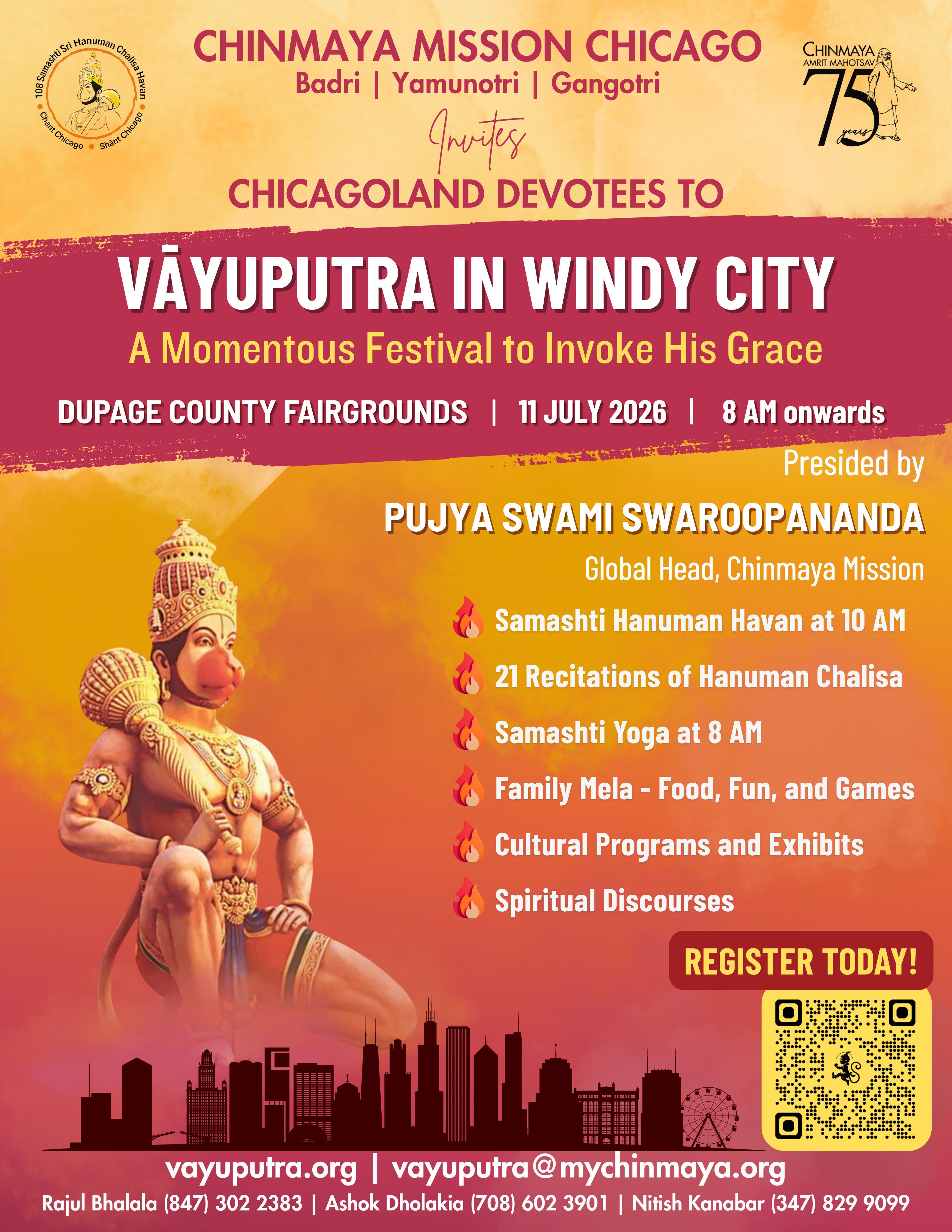 Jul 11 | Hanuman Yagna: A Community Festival of Prayer, Strength and ...