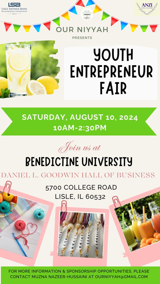 Aug 10 | Youth Entrepreneur Fair | Bolingbrook, IL Patch