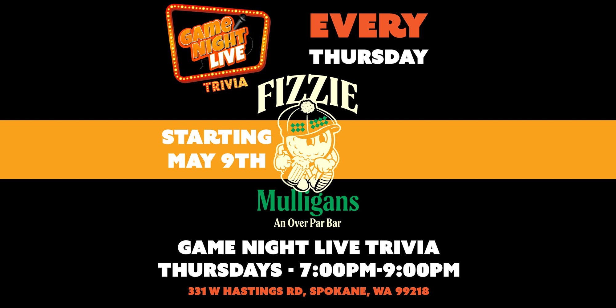 Jul 11 | Game Night Live Trivia at Fizzie Mulligans | Spokane, WA Patch