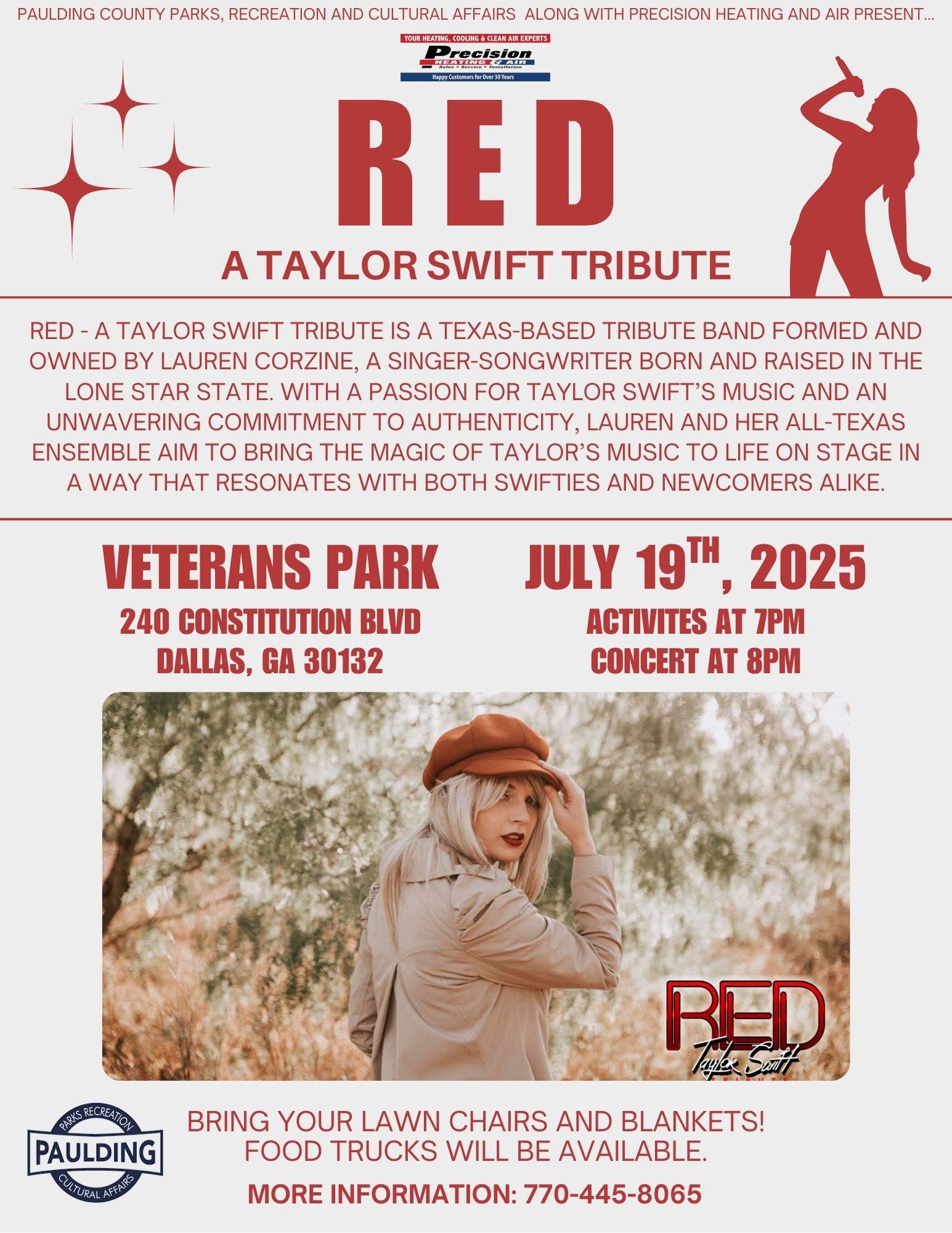 Jul 19 | FREE Summer Concert Series- Paulding County Parks, Recreation ...
