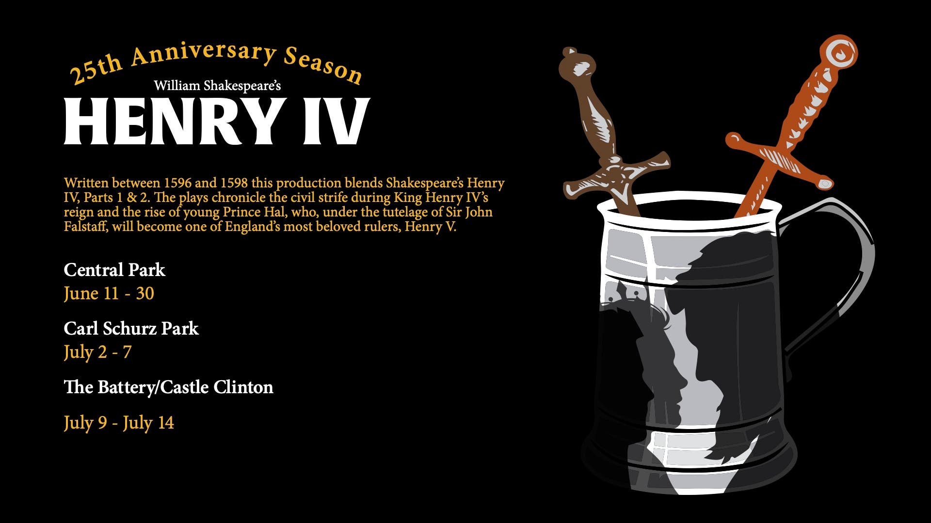 Jul 3 | NY Classical Theatre's Henry IV | Upper East Side, NY Patch