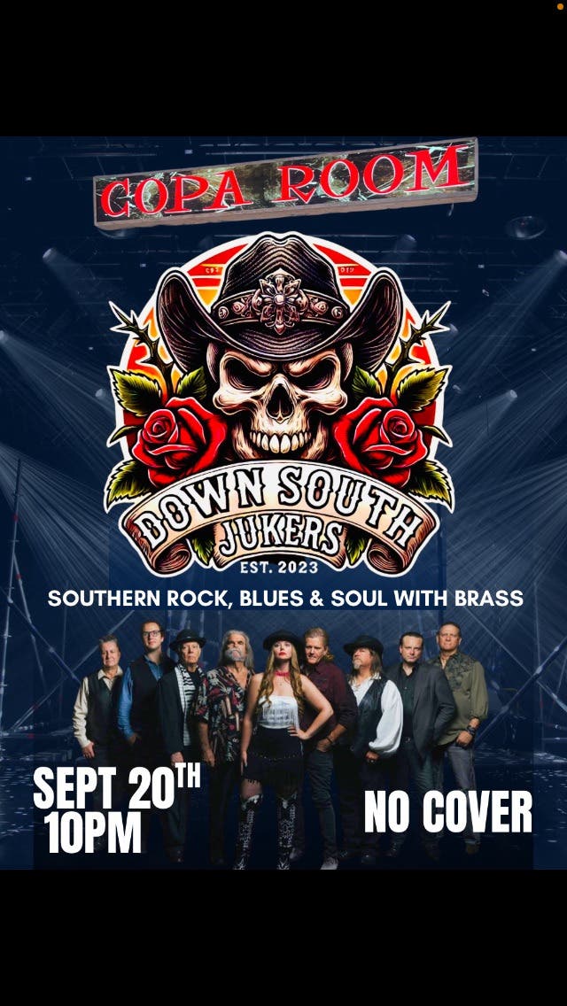 Sep 20 | Down South Jukers, an 8-piece Rock & Soul Band w/ horns | Las ...