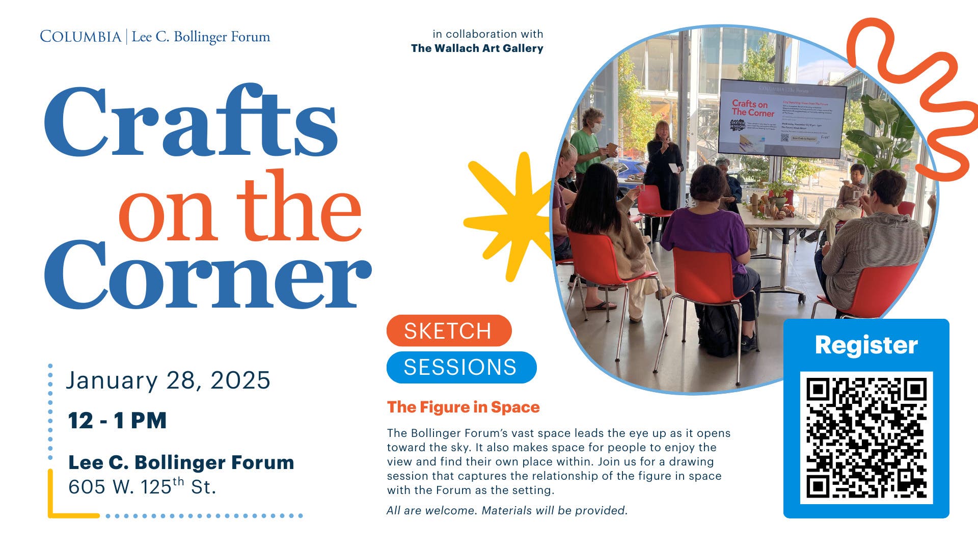 Jan 28 | Crafts on the Corner: Sketch Sessions | Harlem, NY Patch