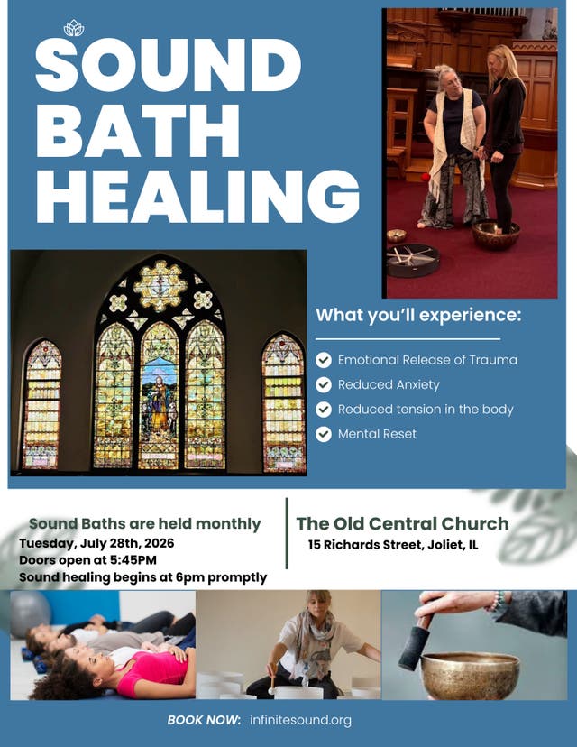 Jul 28 | Sound Bath Healing | Joliet, IL Patch