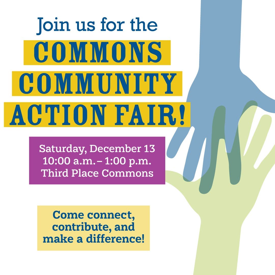 Dec 13 | Commons Community Action Fair | Shoreline, WA Patch