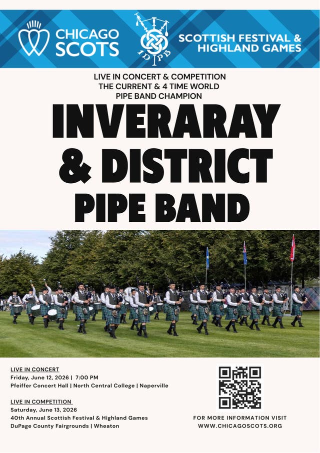 Jun 12 | 2025 World Champion Pipe Band Inveraray & District Pipe Band ...