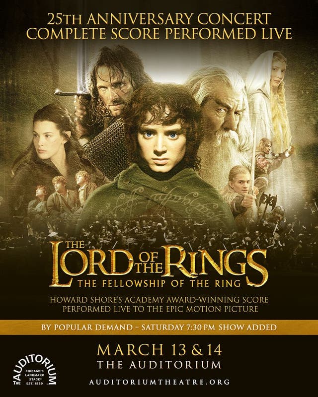 Mar 14 | Newly Added March 14 Performance - The Lord of the Rings: The ...