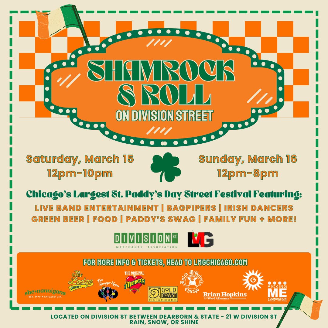 Mar 15 | Shamrock & Roll on Division Street St. Paddy's Street Festival ...