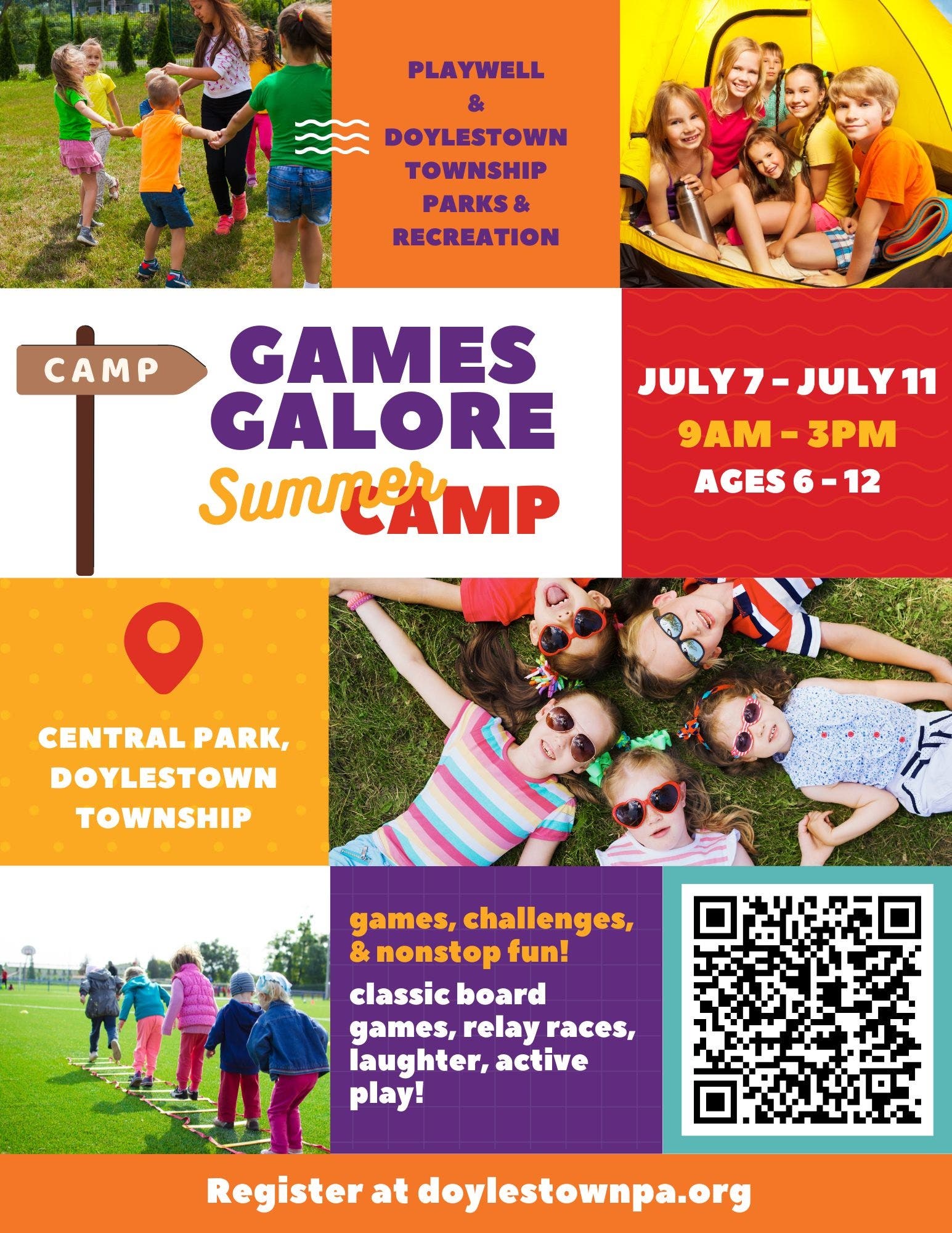 Jul 7 | Games Galore Summer Camp | Doylestown, PA Patch