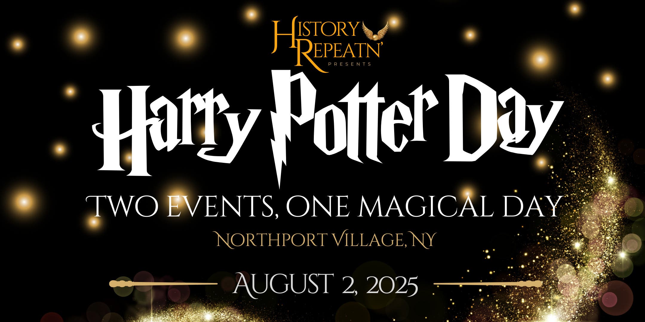 Aug 2 | Harry Potter Day - Two Events, One Magical Day | Northport, NY ...