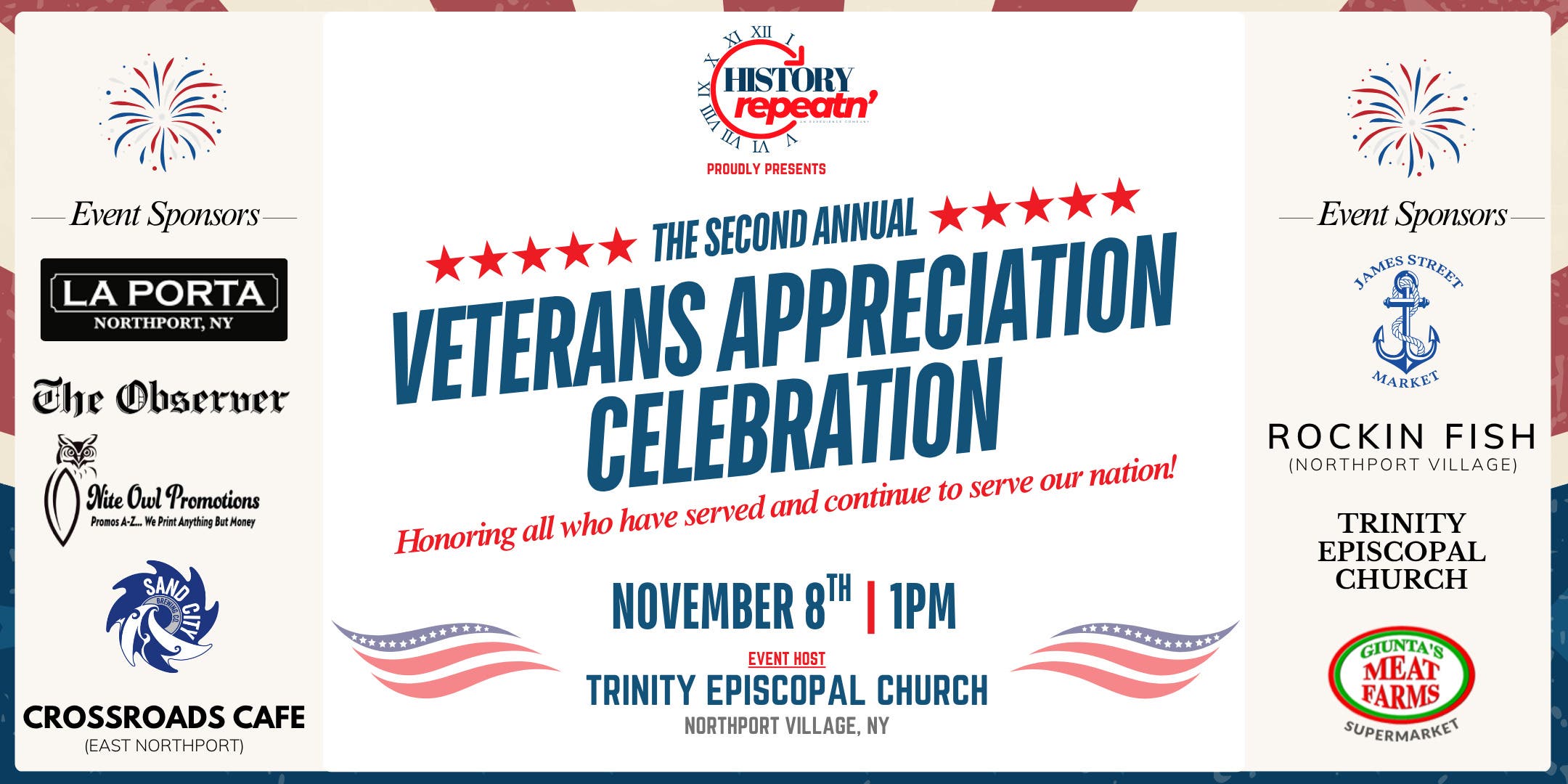 Nov 8 | The Second Annual Veterans Appreciation Celebration | Northport ...