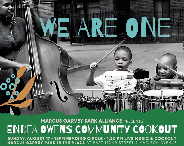 Aug 17 | Endea Owens Community Cookout | Harlem, NY Patch