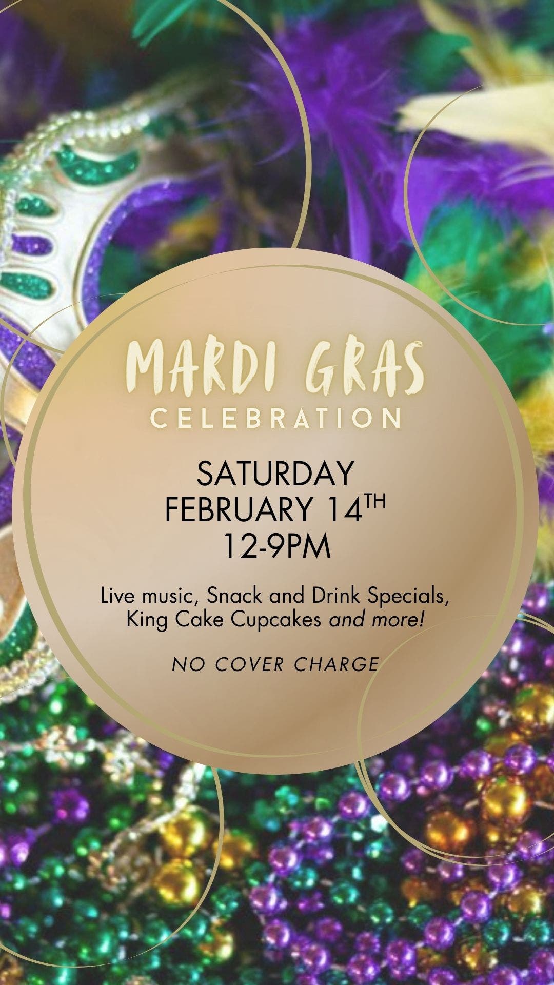 Feb 14 | Mardi Gras Celebration at Crossing Vineyards - 2/14 | Newtown ...