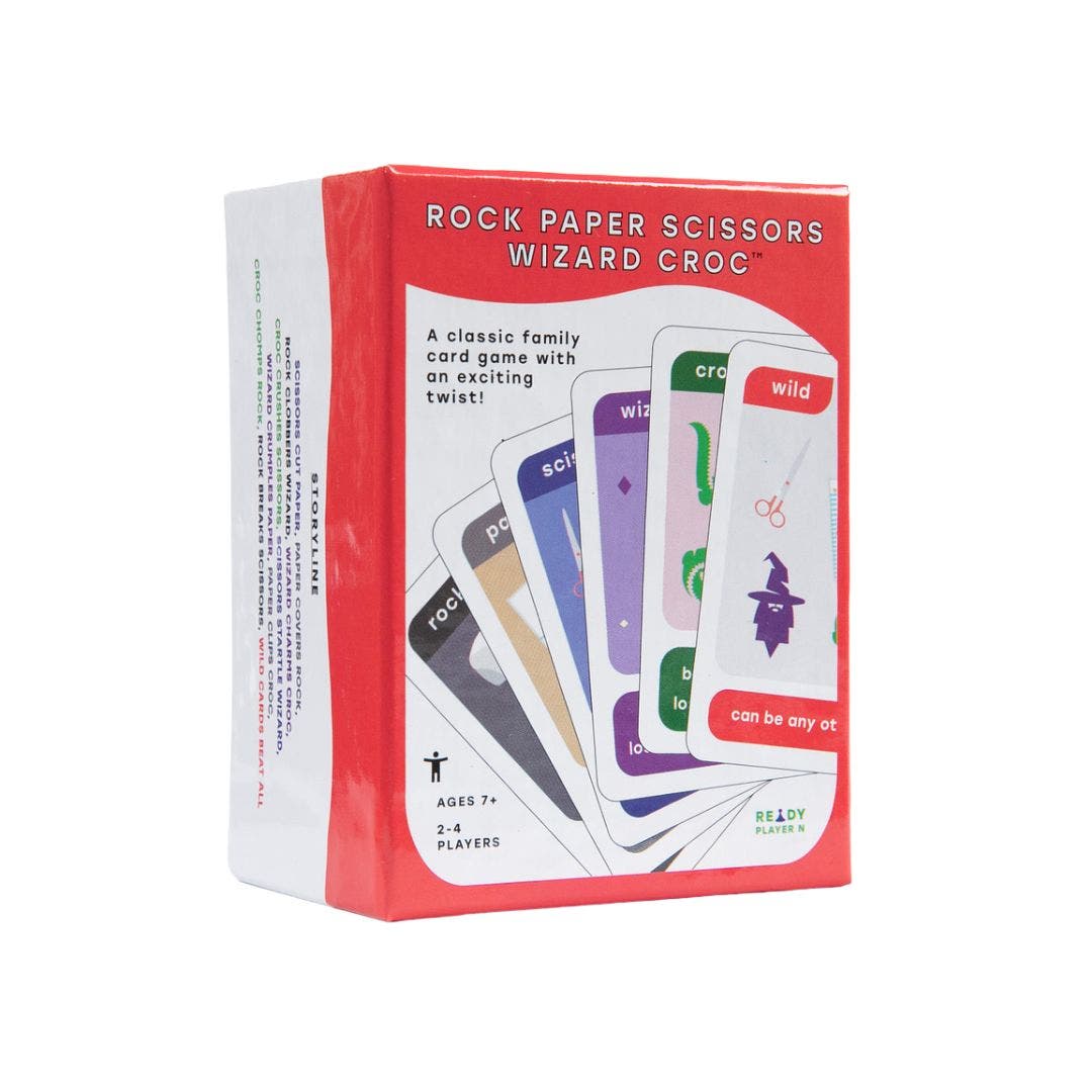 Rock Paper Scissors Wizard Croc™ Card Game - Herndon, VA Patch