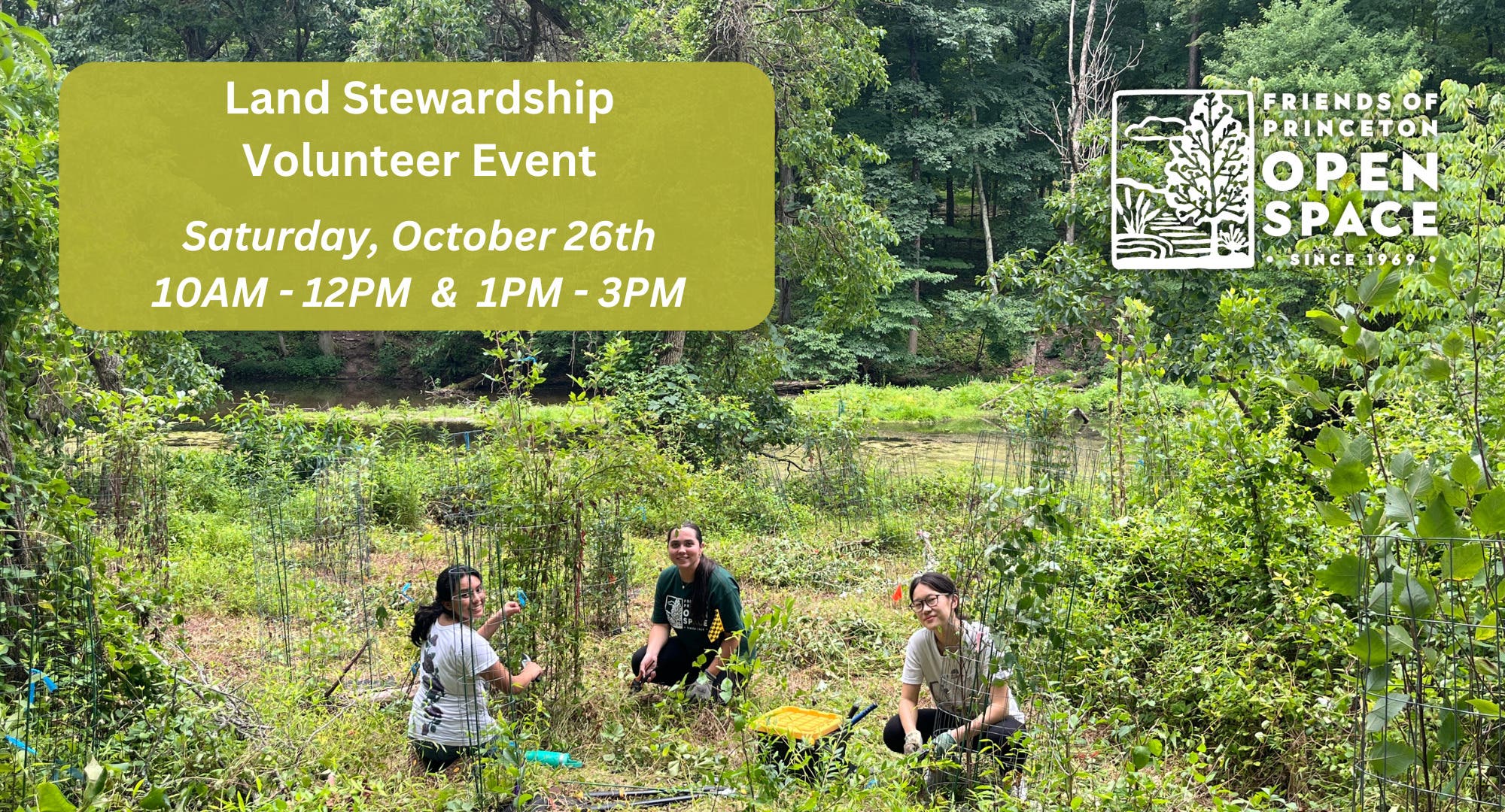Oct 26 | Land Stewardship Volunteer Event | Princeton, NJ Patch