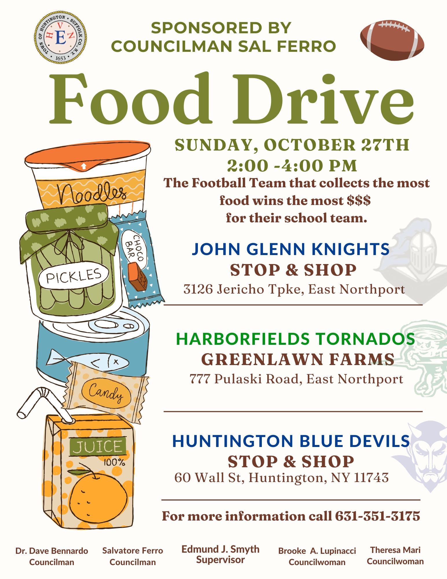 Oct 25 | DO YOUR FOOD SHOPPING and SUPPORT YOUR LOCAL HIGH SCHOOL ...