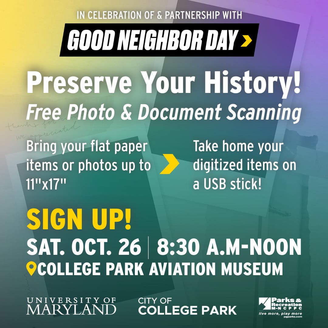 Oct 26 | Good Neighbor Day: Photo & Document Scanning | Upper Marlboro ...