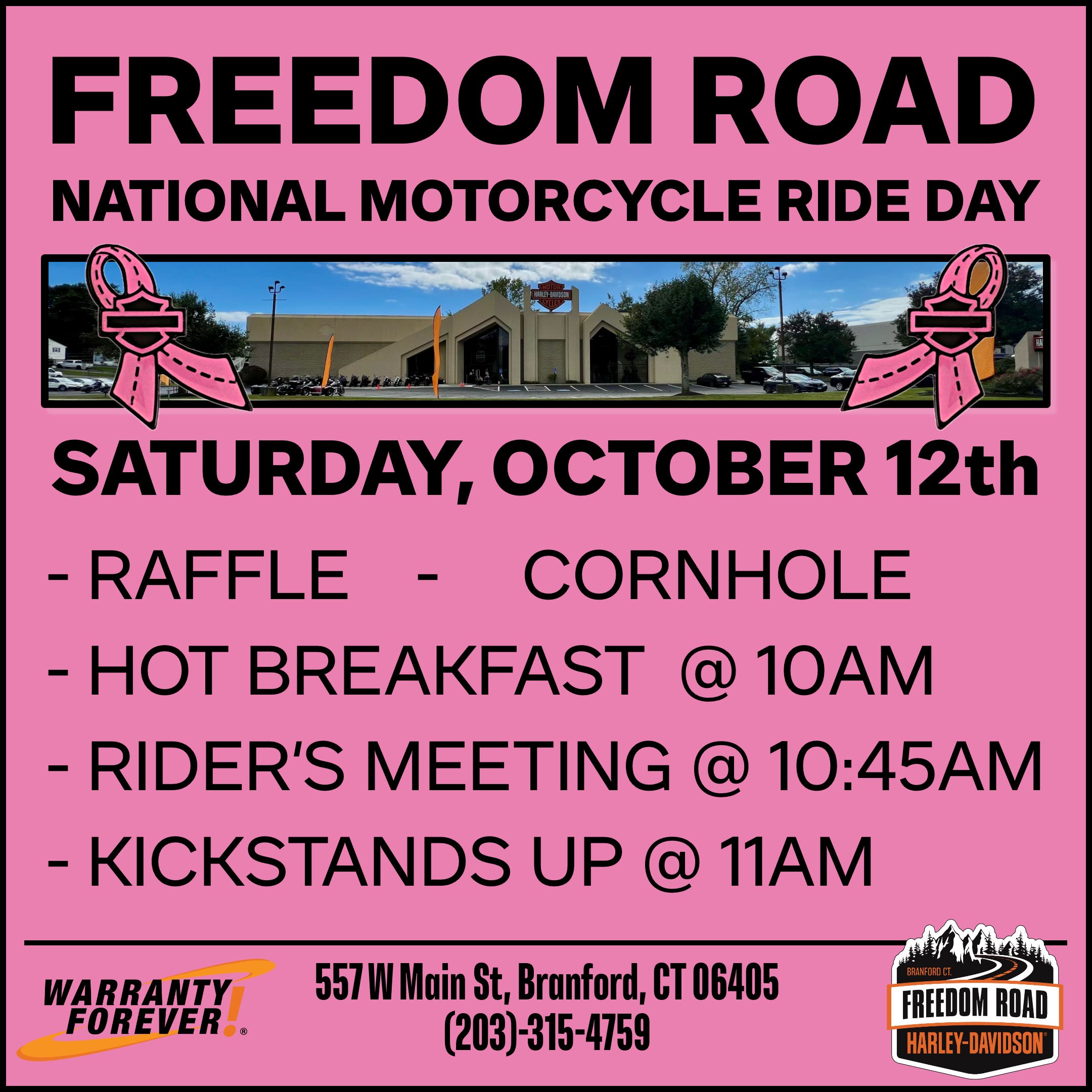 Oct 12 | Freedom Road National Motorcycle Ride Day | Branford, CT Patch