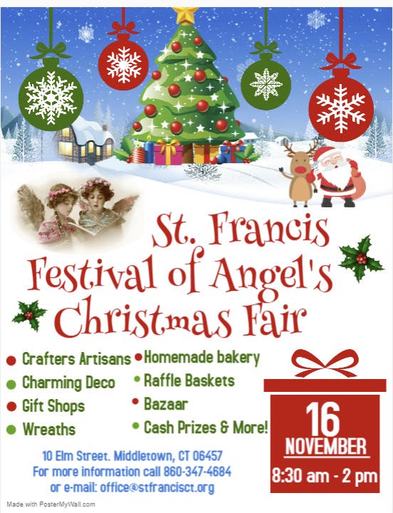 Nov 16 | St. Francis Festival of Angel's Fair | Middletown, CT Patch