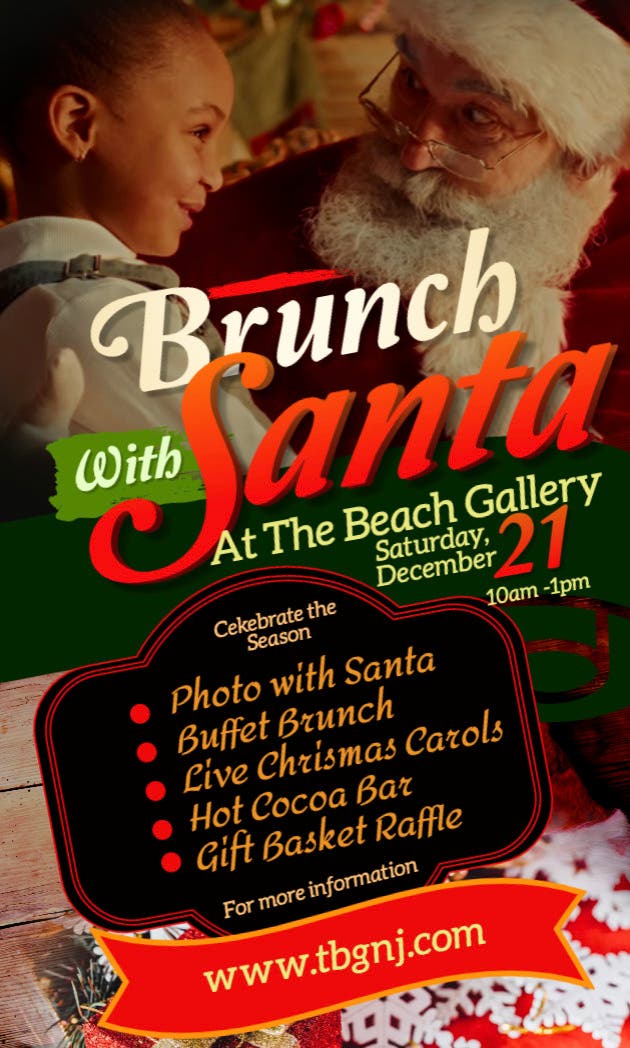 Dec 21 | 🎄 Christmas Brunch Buffet with Santa at The Beach Gallery 🎅 ...