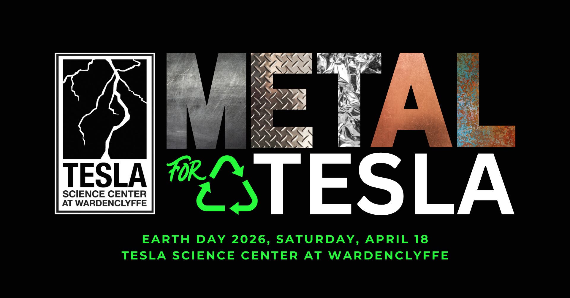 Apr 18 | METAL for TESLA Recycling Day at Wardenclyffe Celebrates Earth ...