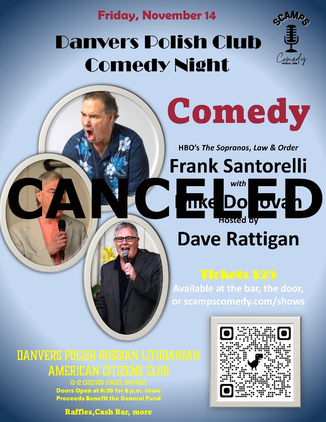 Nov 14 | Canceled | Danvers, MA Patch