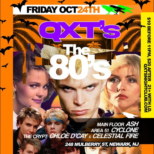 Oct 24 | FLASHBACK FRIDAYS - THE 80's! | Newark, NJ Patch